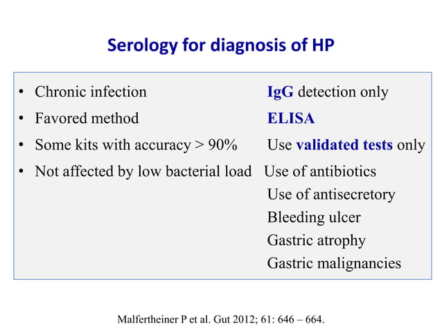Helicobacter pylori infection | PPTX
