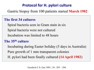 Helicobacter pylori infection | PPTX