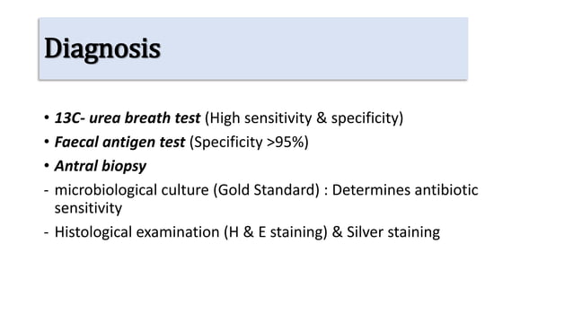 Helicobacter pylori & Its role in Peptic Ulcer.pptx | Medical Health