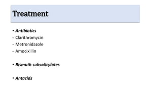 Helicobacter pylori & Its role in Peptic Ulcer.pptx | Medical Health
