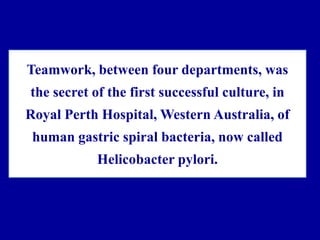 Helicobacter pylori & Nobel Prize in medicine & physiology | PPT