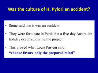 Helicobacter pylori & Nobel Prize in medicine & physiology | PPT