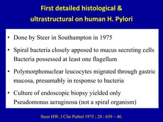 Helicobacter pylori & Nobel Prize in medicine & physiology | PPT