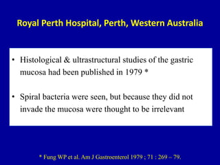 Helicobacter pylori & Nobel Prize in medicine & physiology | PPT