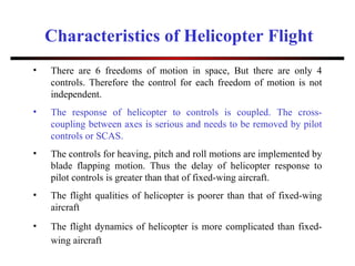 直升机飞行力学 Helicopter dynamics chapter 1 | PPT