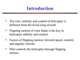 直升机飞行力学 Helicopter dynamics chapter 3 | PPT | Physics | Science