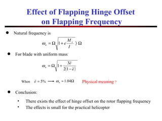 直升机飞行力学 Helicopter dynamics chapter 3 | PPT | Physics | Science
