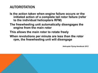 Helicopter emergency procedures | PPT