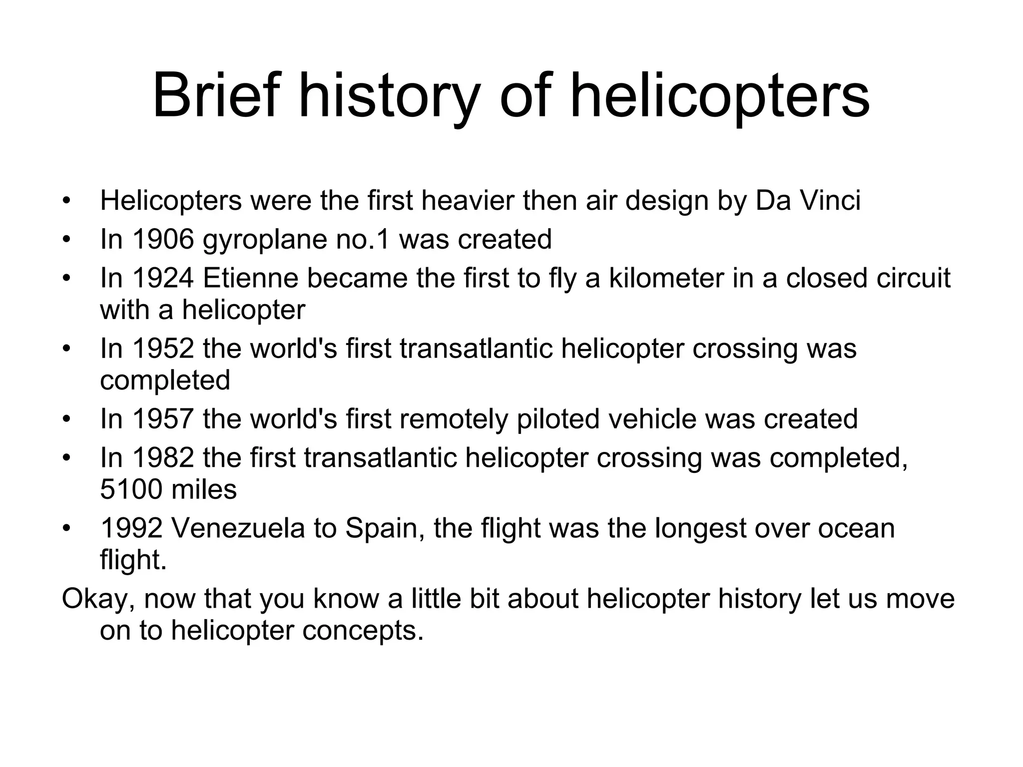 Helicopters | PPT