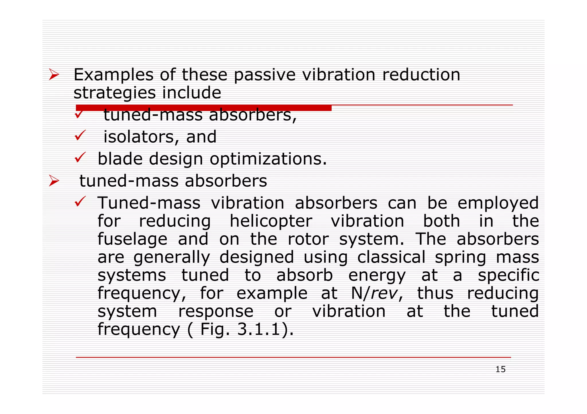 Helicoptervibrationreductiontechniques 120915231100-phpapp02 | PPT