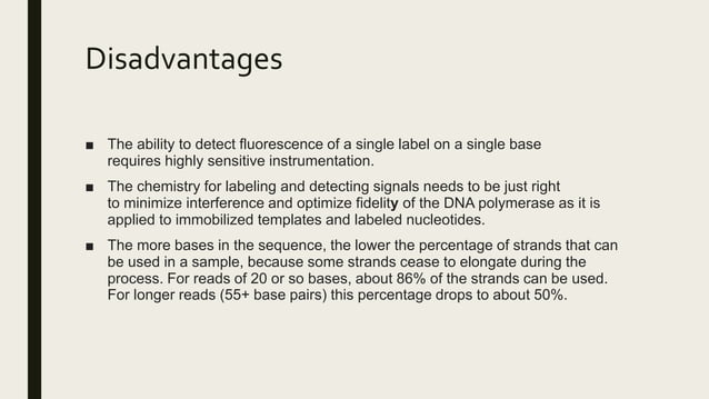Helicos Sequencing | PPTX | Biological Sciences | Science