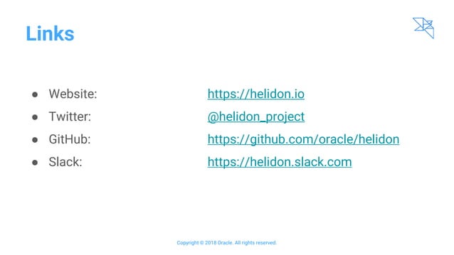 Developing cloud-native microservices using project Helidon | PPT
