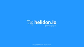 Helidon: Java Libraries for Writing Microservices | PPTX
