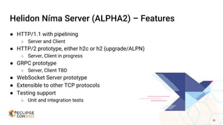 Helidon Nima - Loom based microserfice framework.pptx | Web Development ...