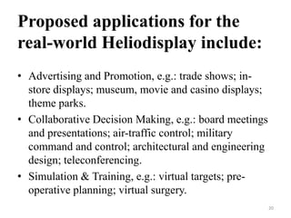 Helio display | PPTX