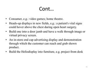 Helio display | PPTX