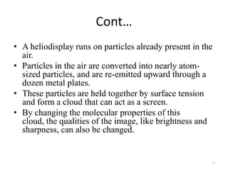 Helio display | PPTX