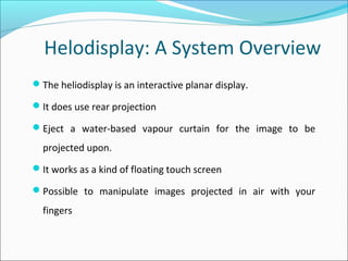 Heliodisplay | PPT