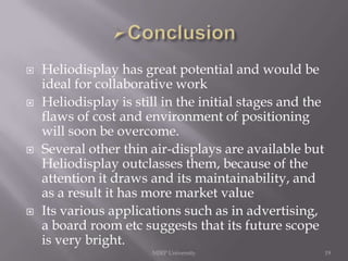 Heliodisplay | PPTX