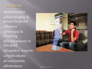 Heliodisplay | PPTX