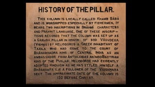 Besnagar Pillar inscription pdf | PDF
