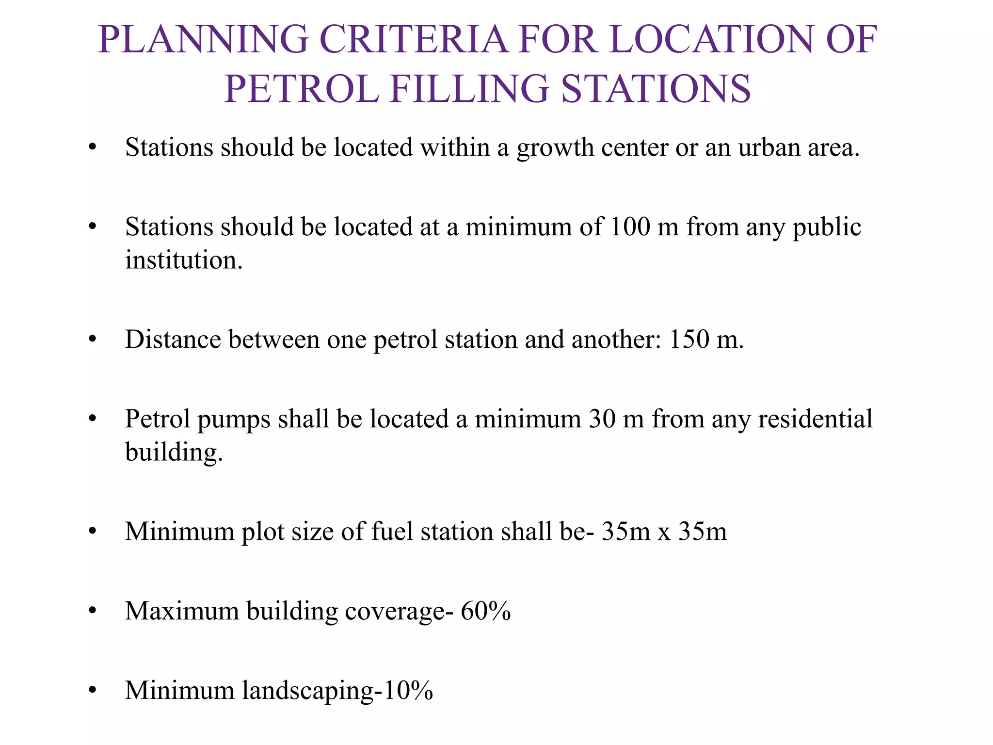 Petrol Pump : Standards and Case Study | PPTX