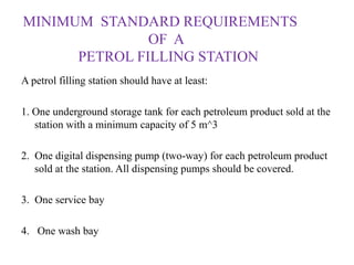 Petrol Pump : Standards and Case Study | PPTX