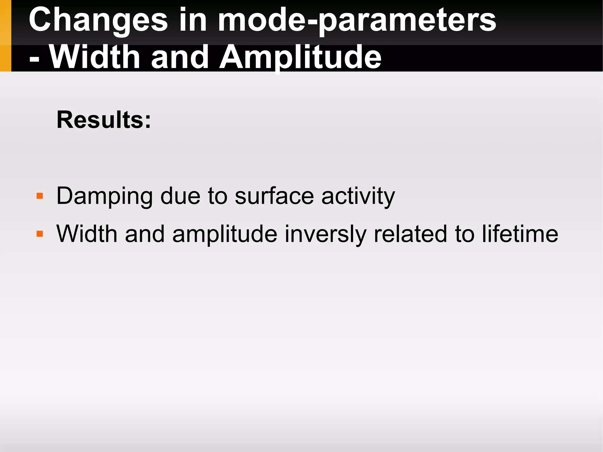 Helioseismology and the solar cycle | PPT