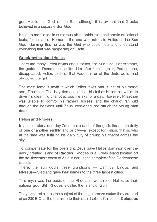 ^^ Helios the sun god ^^ from google.com