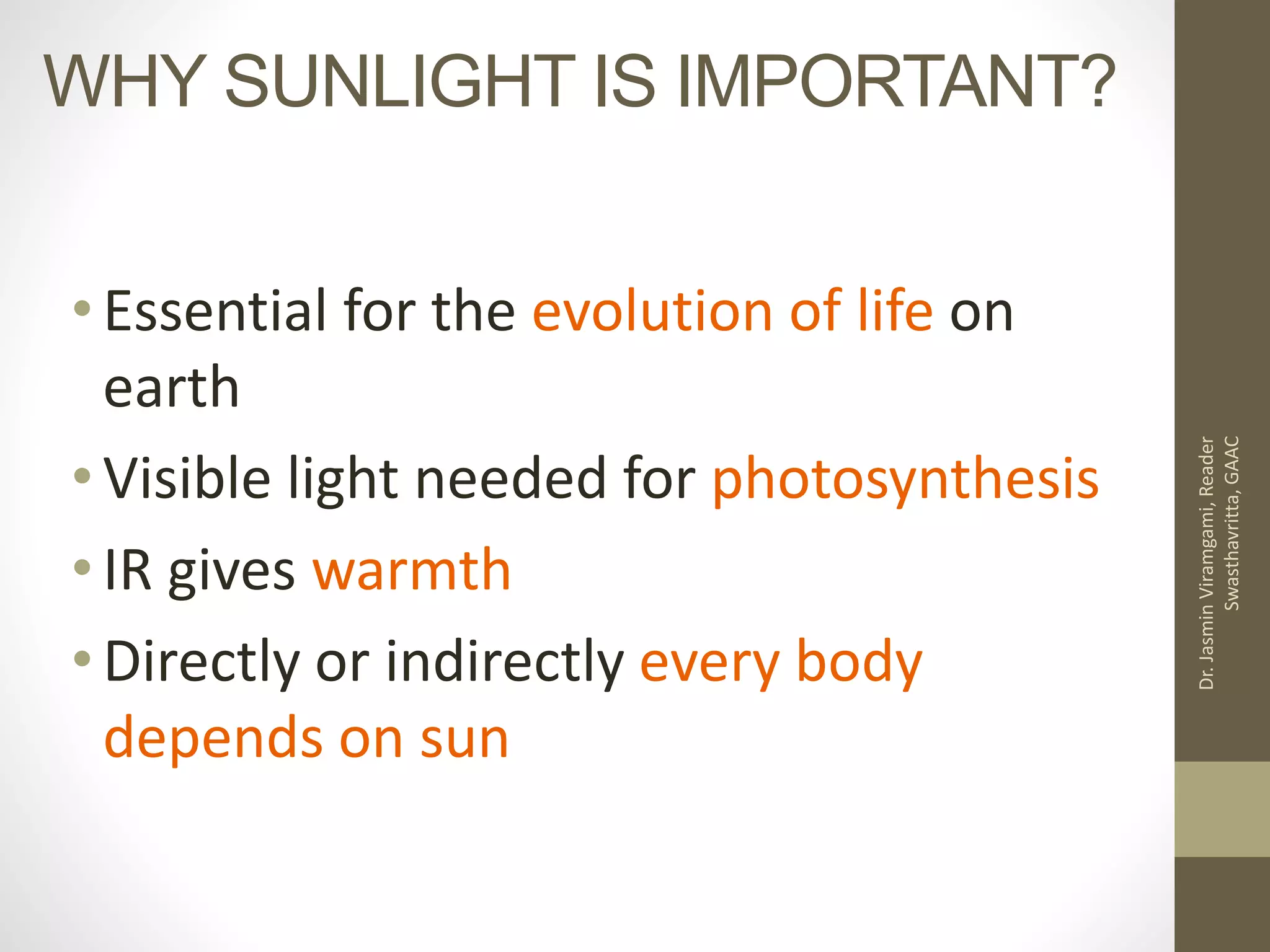 Helio-therapy | PPTX