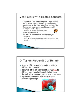 Heliox in the Hospital - Pilbeam | PDF