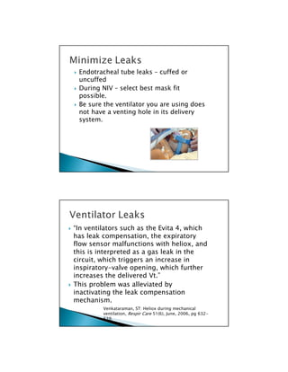 Heliox in the Hospital - Pilbeam | PDF