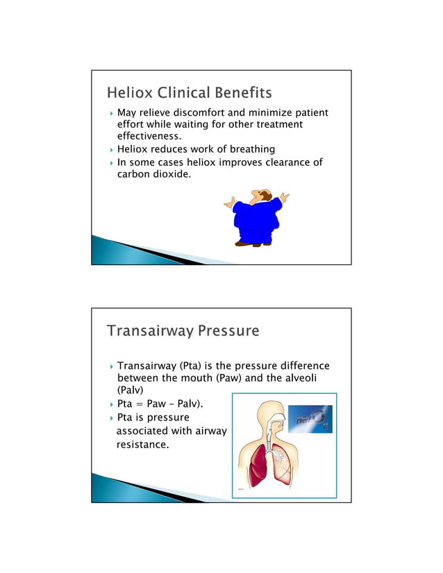 Heliox in the Hospital - Pilbeam | PDF