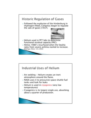 Heliox in the Hospital - Pilbeam | PDF