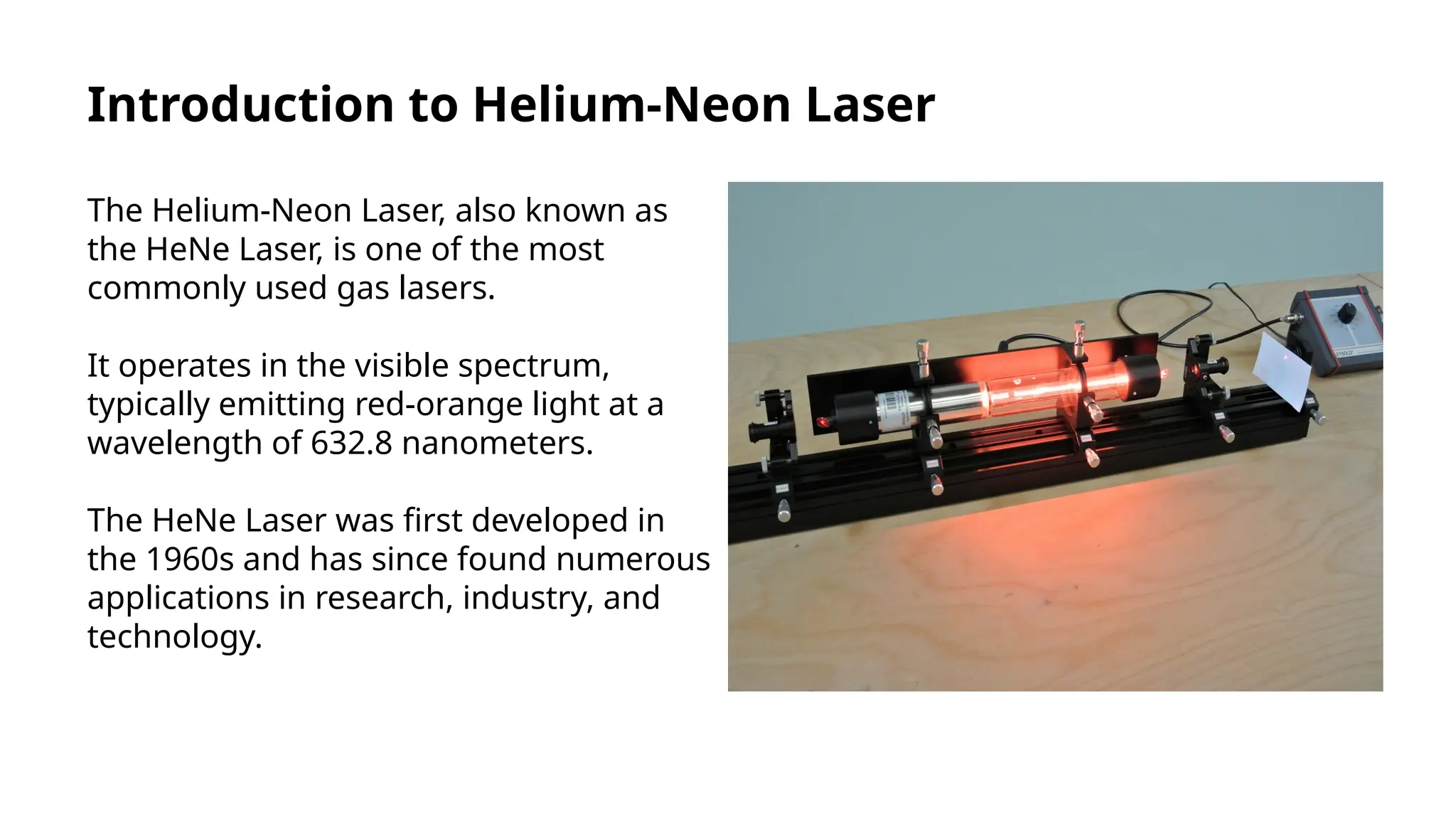 Helium-Neon Laser.pptx fjsjfjrjxmcmfdmjj | PPT