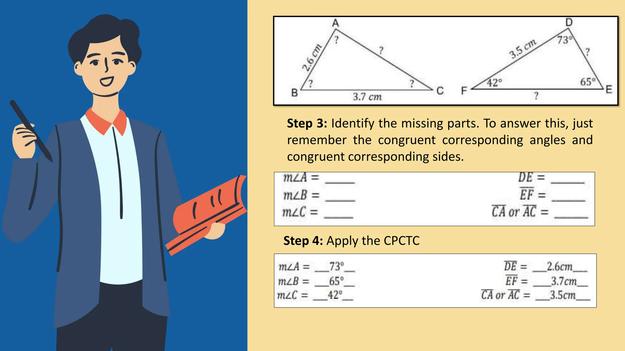 Corresponding Parts of Congruent Triangles are Congruent | PPTX
