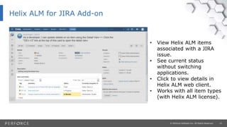 Helix ALM 2017.1 What's New Webinar | PPT