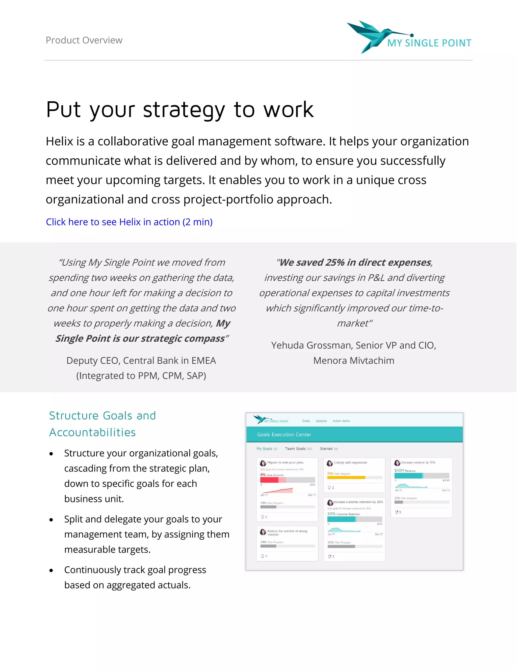 Helix product overview | PDF