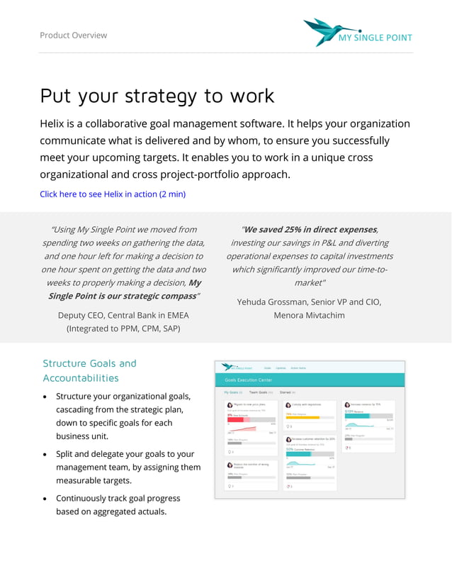 COLLABORATIVE GOAL MANAGEMENT | PDF