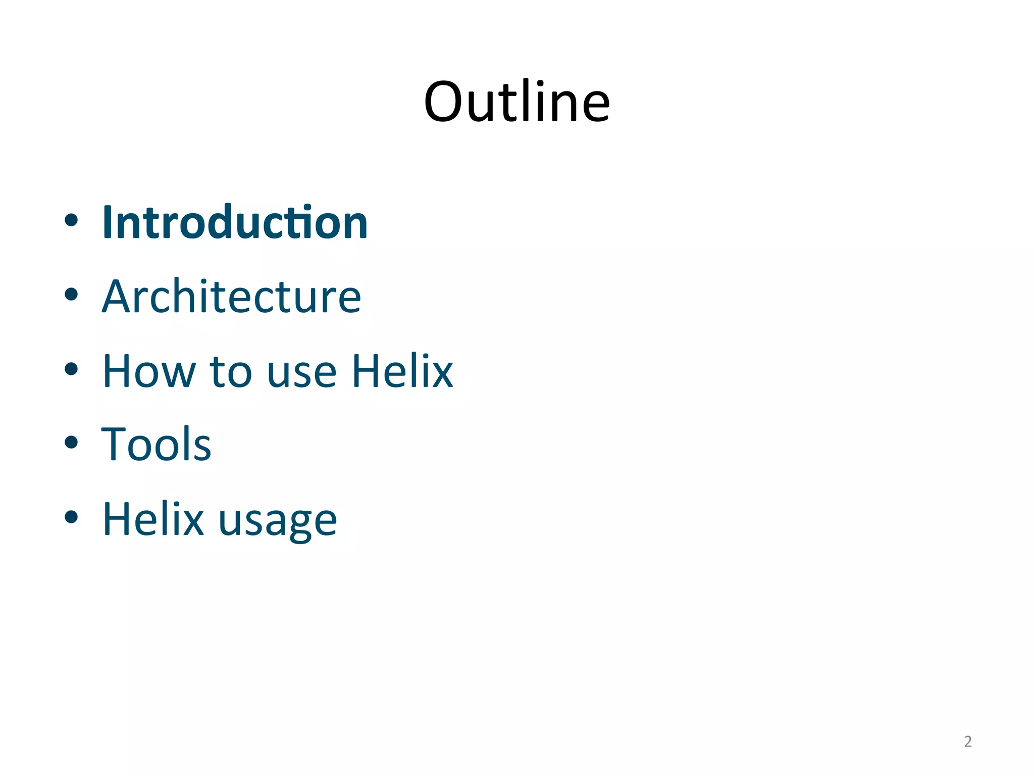 Apache Helix presentation at Vmware | PDF