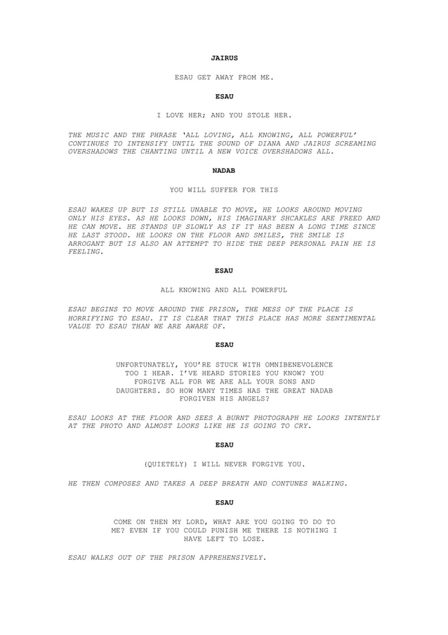 Hell bent script | PDF