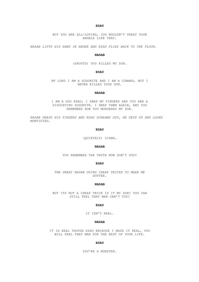 Hell bent script | PDF