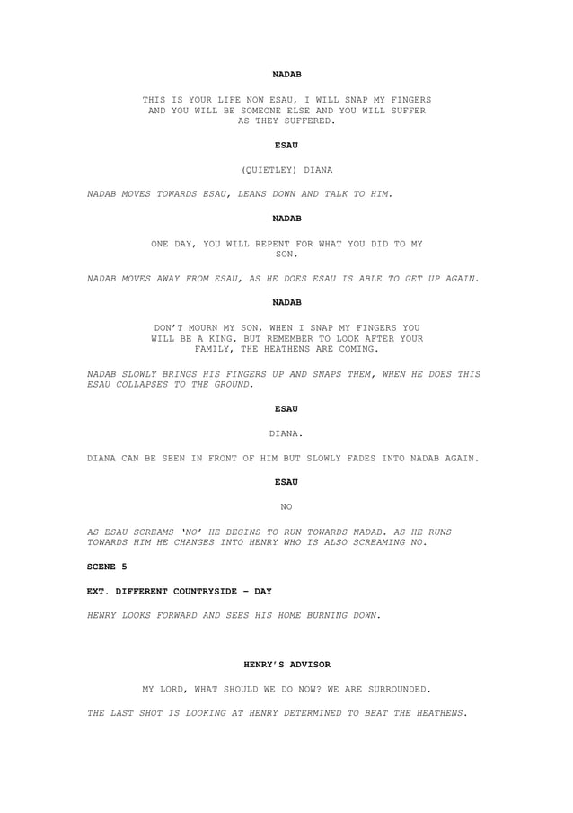 Hell bent script | PDF