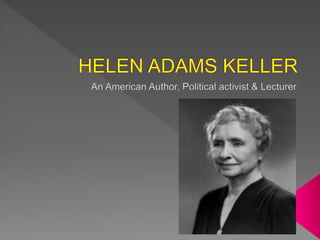 Hellen adams keller | PPTX