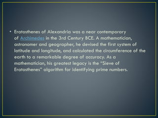 Hellenistic mathematics | PDF