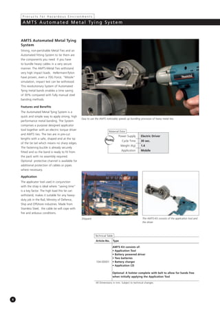 Hellermann Tyton Cable Ties - Hazardous Area Oil & Gas | PDF