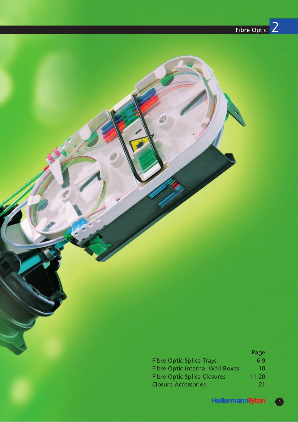 FIBRE OPTIC SPLICES, SPLICE TRAYS SPLICE CLOSURES FIBRE OPTIC ...