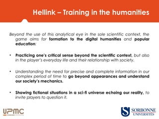 Hellink: a video game for education | PPT