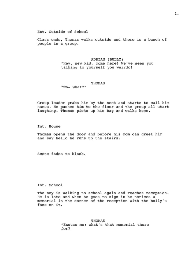 Hellion script (first draft) | PDF