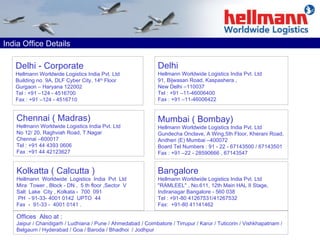 Hellmann India August 2009 | PPT